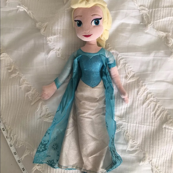 Disney | Toys | Disney Frozen Elsa Soft Doll | Poshmark